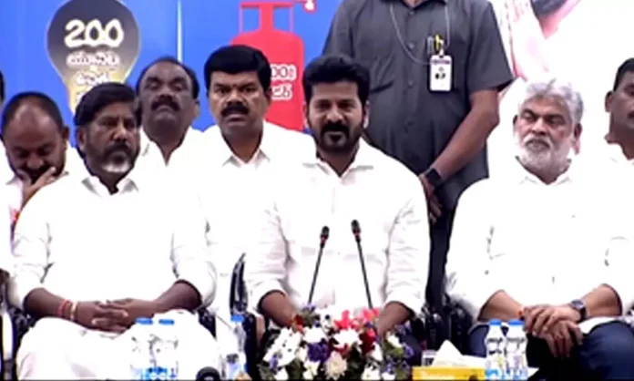 Revanth Reddy, Telangana CM, Introduces Mahalaxmi Scheme and Gruha ...