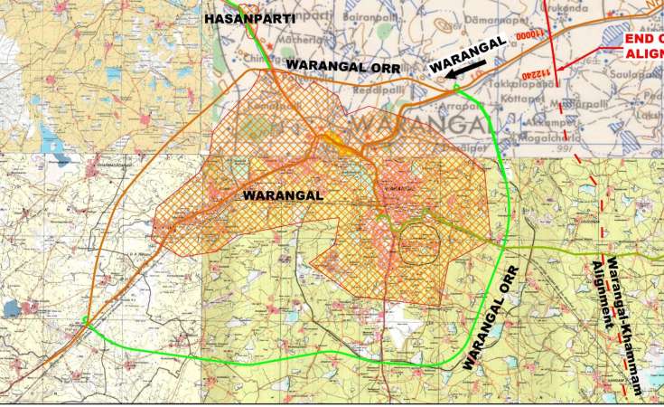 Warangal-Khammam 4 Lane Highway and Warangal ORR DPR Work Starts in 2 ...